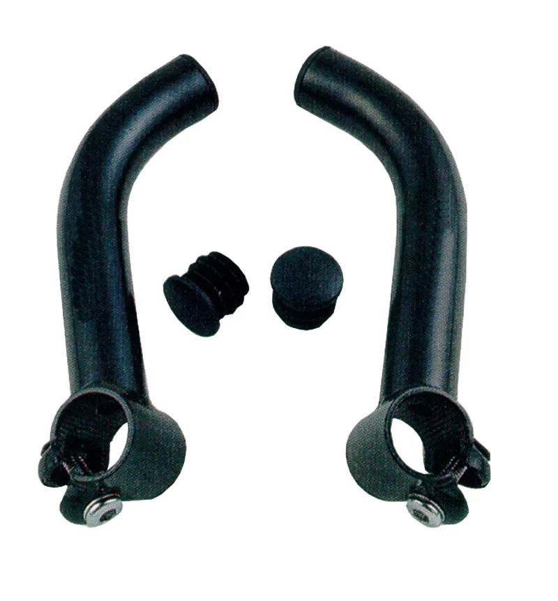ETC Ski Bend Welded 2 Piece Bar Ends - Black
