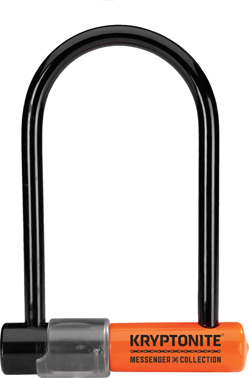 Kryptonite Messenger Mini U Lock - 9.5cm x 16.5cm