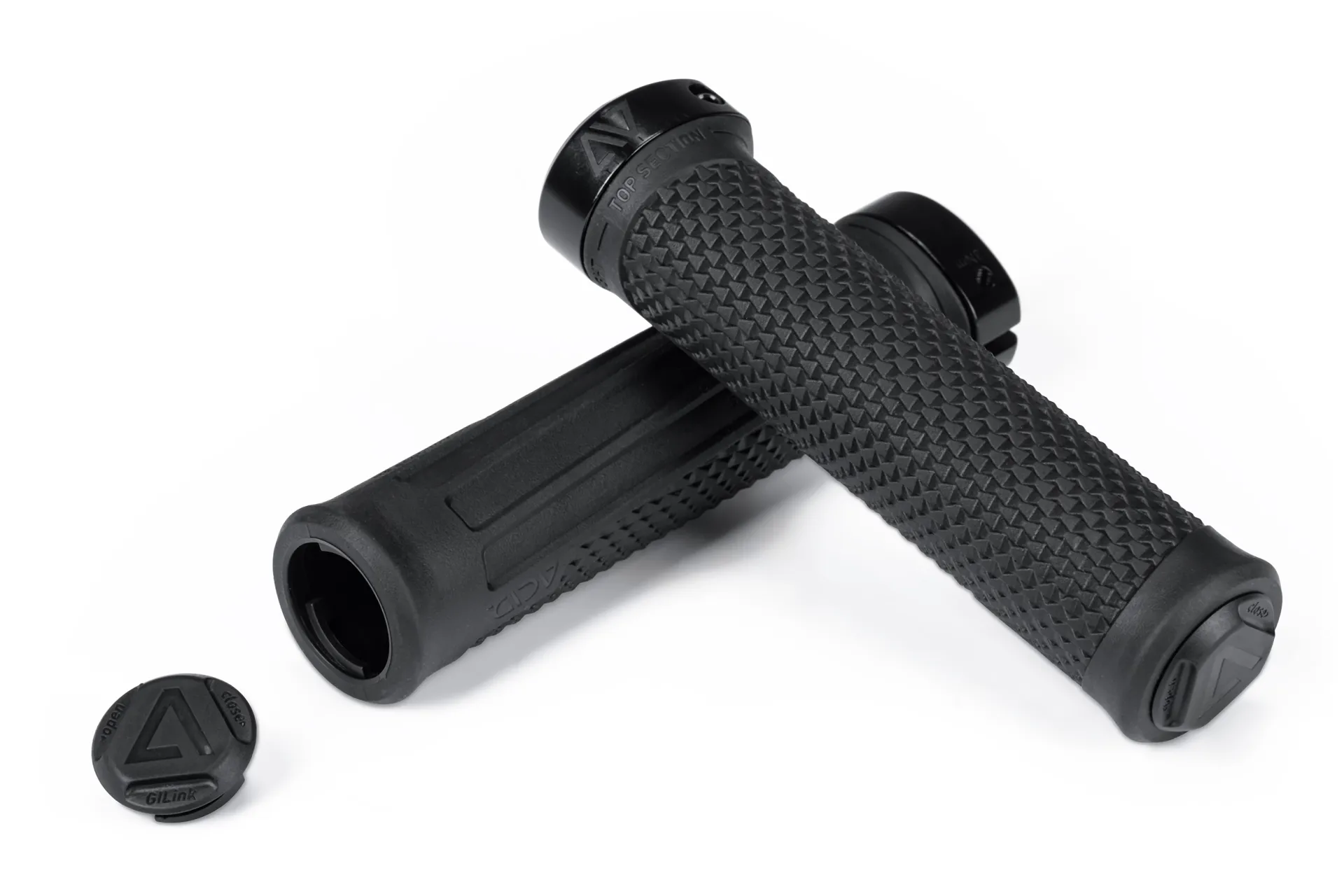 Cube Acid React Pro MTB Grips - Black