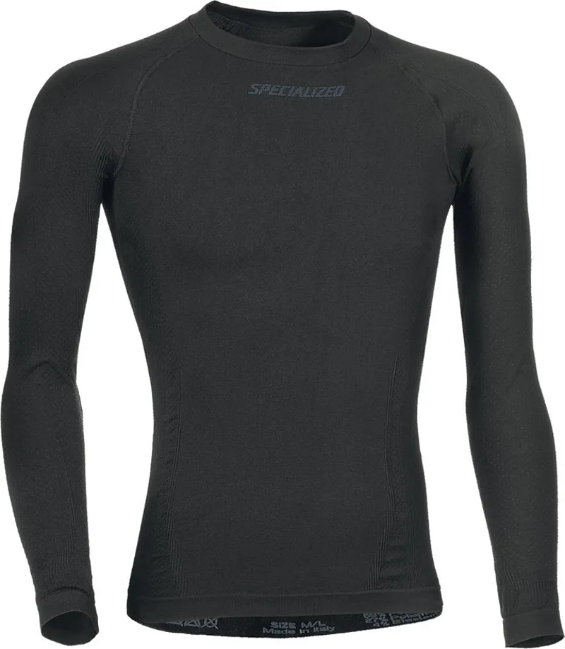 Specialized 1st Layer Seamless Long Sleeve Base Layer - Black