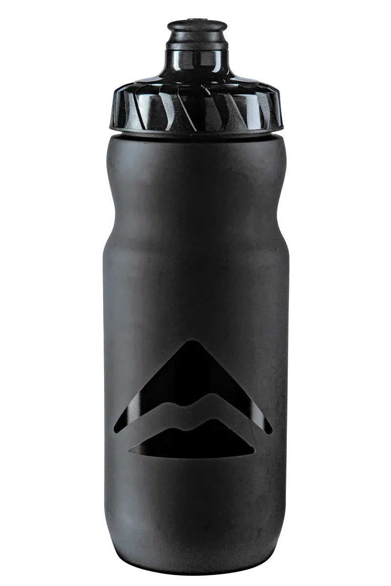Merda 715cc Water Bottle - Matt Black/Shiny Black Merida Logo