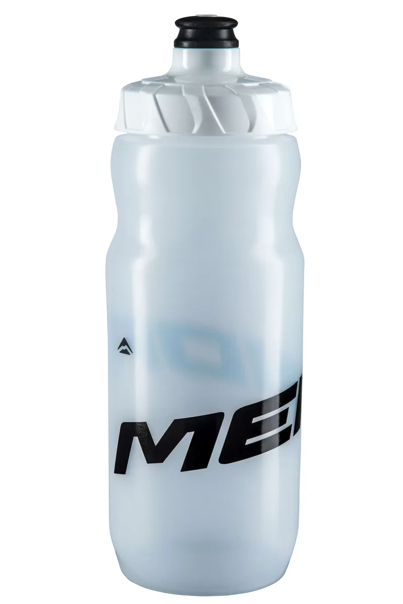 Merda 715cc Water Bottle - Transparent/Black Merida Logo