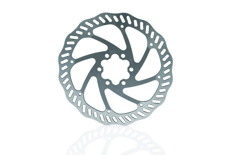 XLC 6 Bolt Painted Wavey Disc Rotor - Silver