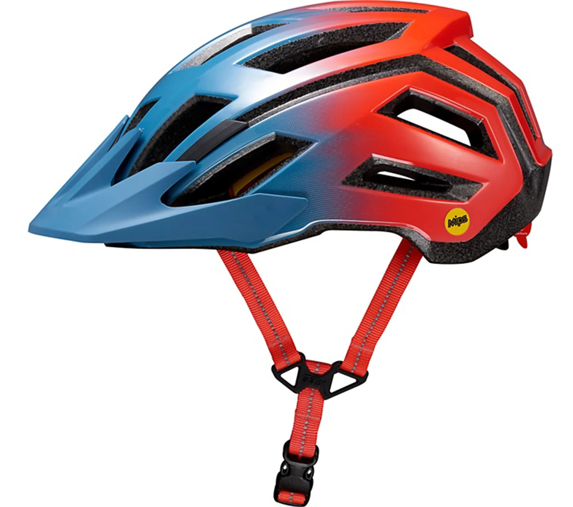 Specialized Tactic III MIPS MTB Helmet - Gloss Storm Grey/Red