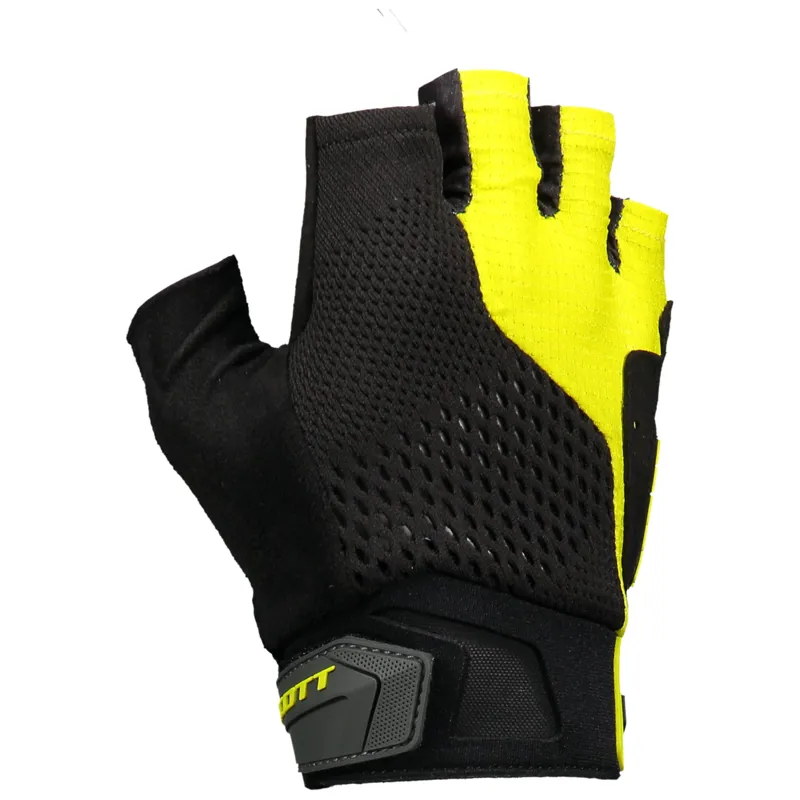 Scott Perform Gel Mitt Gloves - Black/Sulphur Yellow