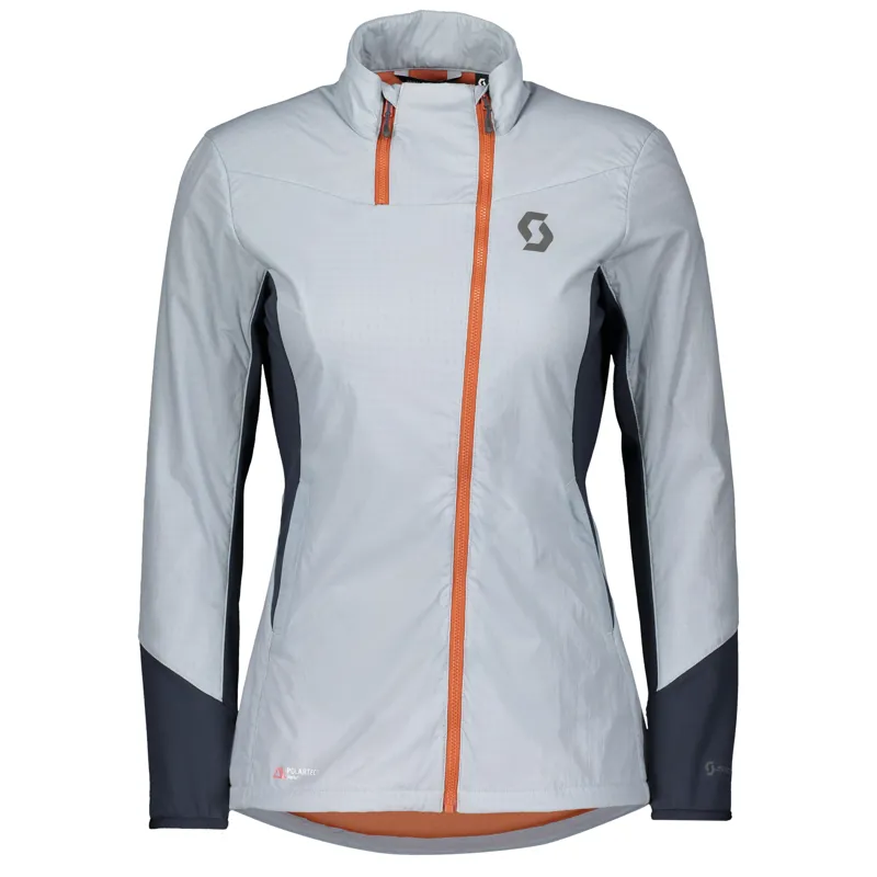Scott Trail Storm Alpha Womens Jacket - Cloud Blue/Blue Nights