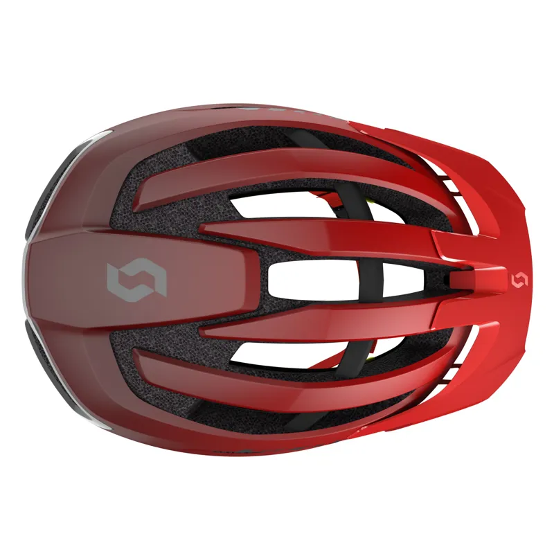 Scott Fuga Plus Rev CE MTB Helmet - Fiery Red