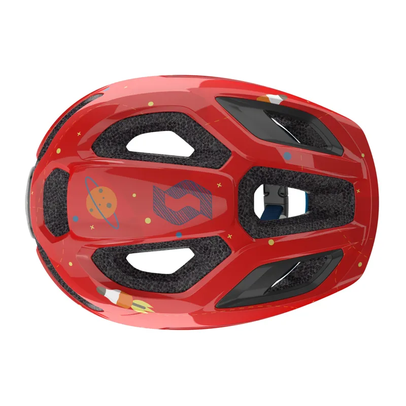 Scott Spunto Kid CE Kids Helmet - Fiery Red