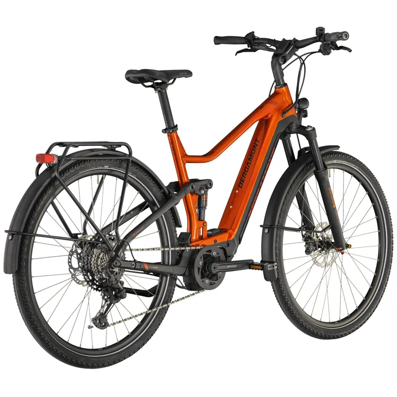 Bergamont E-Horizon FS Elite 2020 Electric Urban Bike - Orange/Black