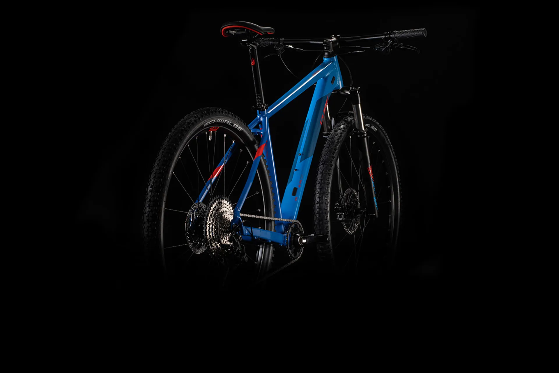 Cube Reaction Pro 29er 2020 Hardtail Mountain Bike - Blue/Red