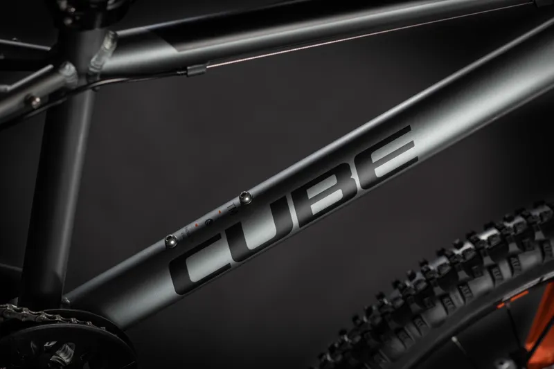 Cube Reaction 240 TM 24w 2021 Kids Bike - Flashgrey/Orange