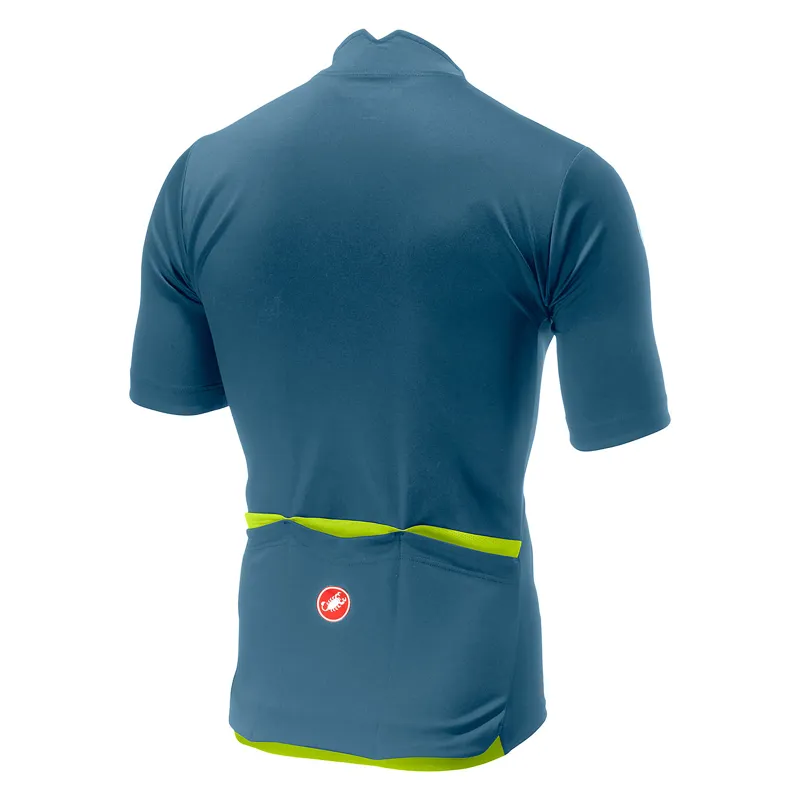 Castelli Espresso Short Sleeve Jersey - Light Steel Blue