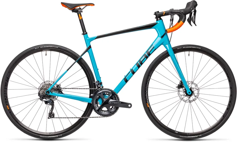 Cube Attain GTC SL 2021 Road Bike Petrol Orange
