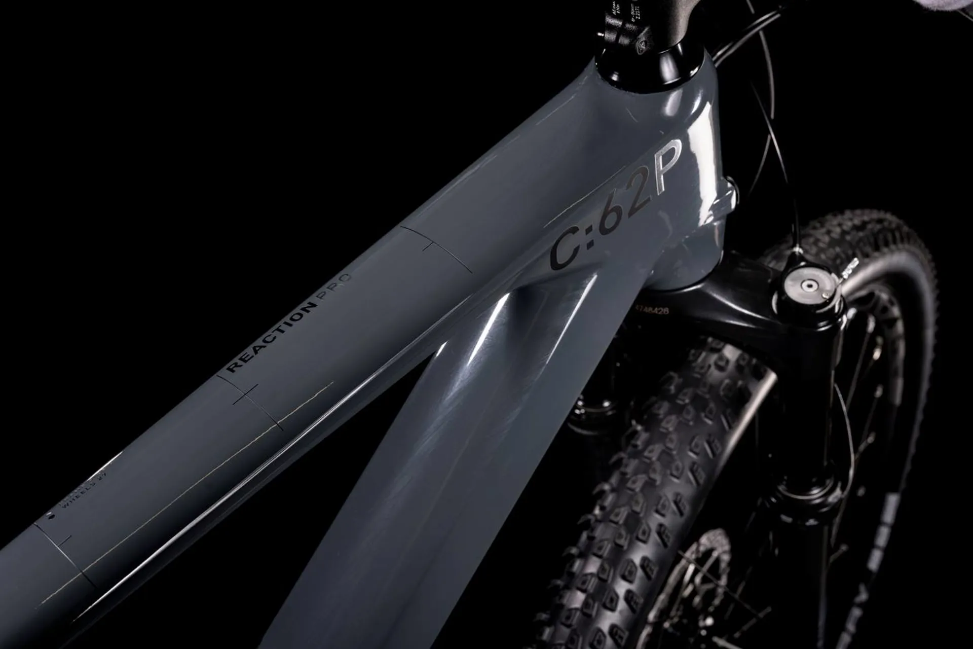 Cube Reaction C:62 Pro 29er 2022 Hardtail Mountain Bike - Grey/Metal