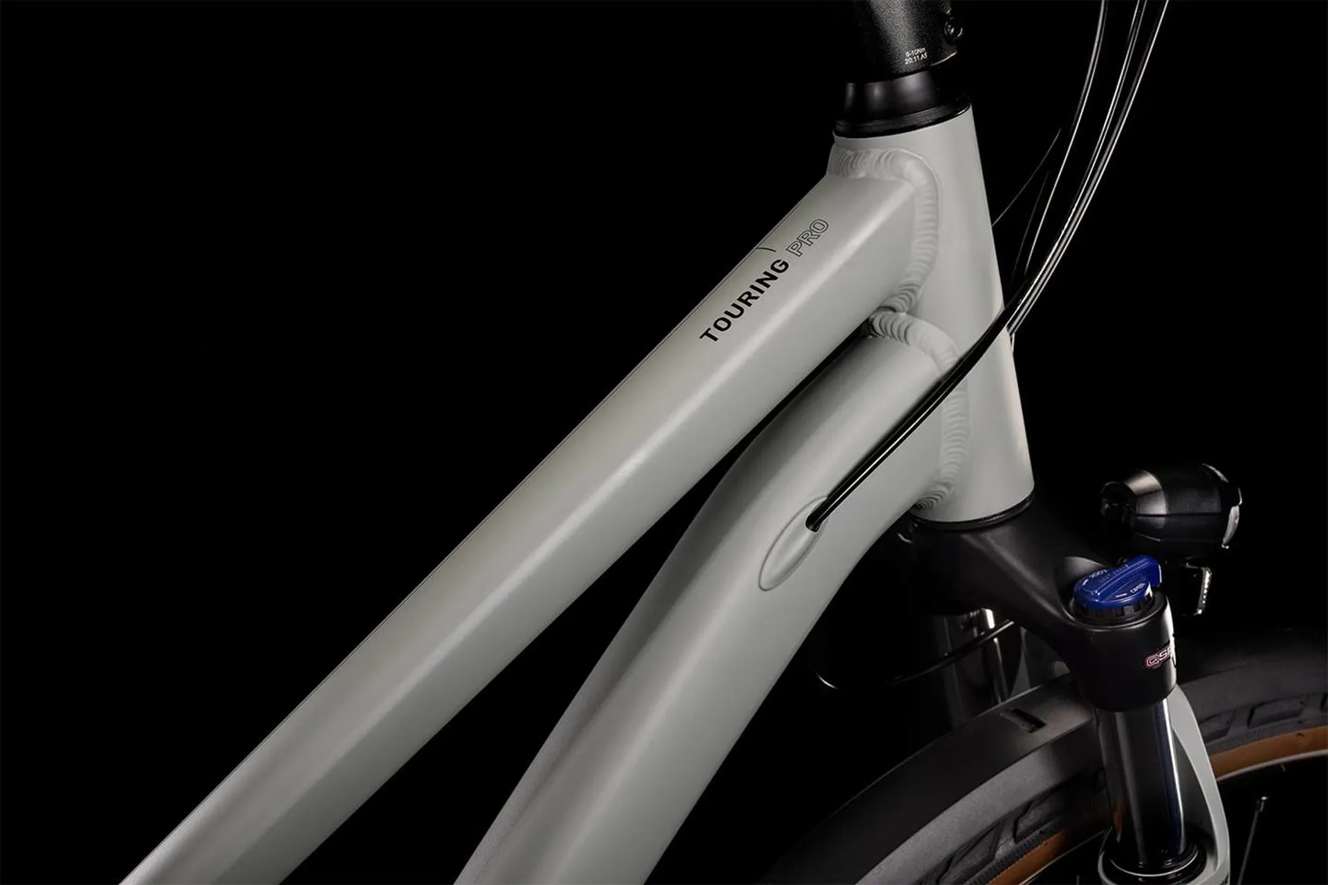 Cube Touring Pro Trapeze Women's Hybrid Bike - Lunar/Grey