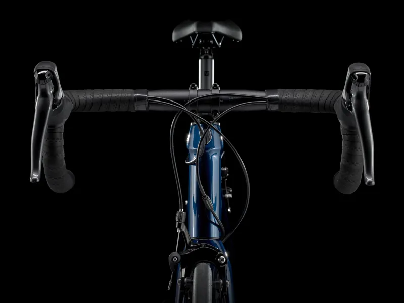 Trek Domane AL 2 2024 Endurance Road Bike Mulsanne Blue Trek Black