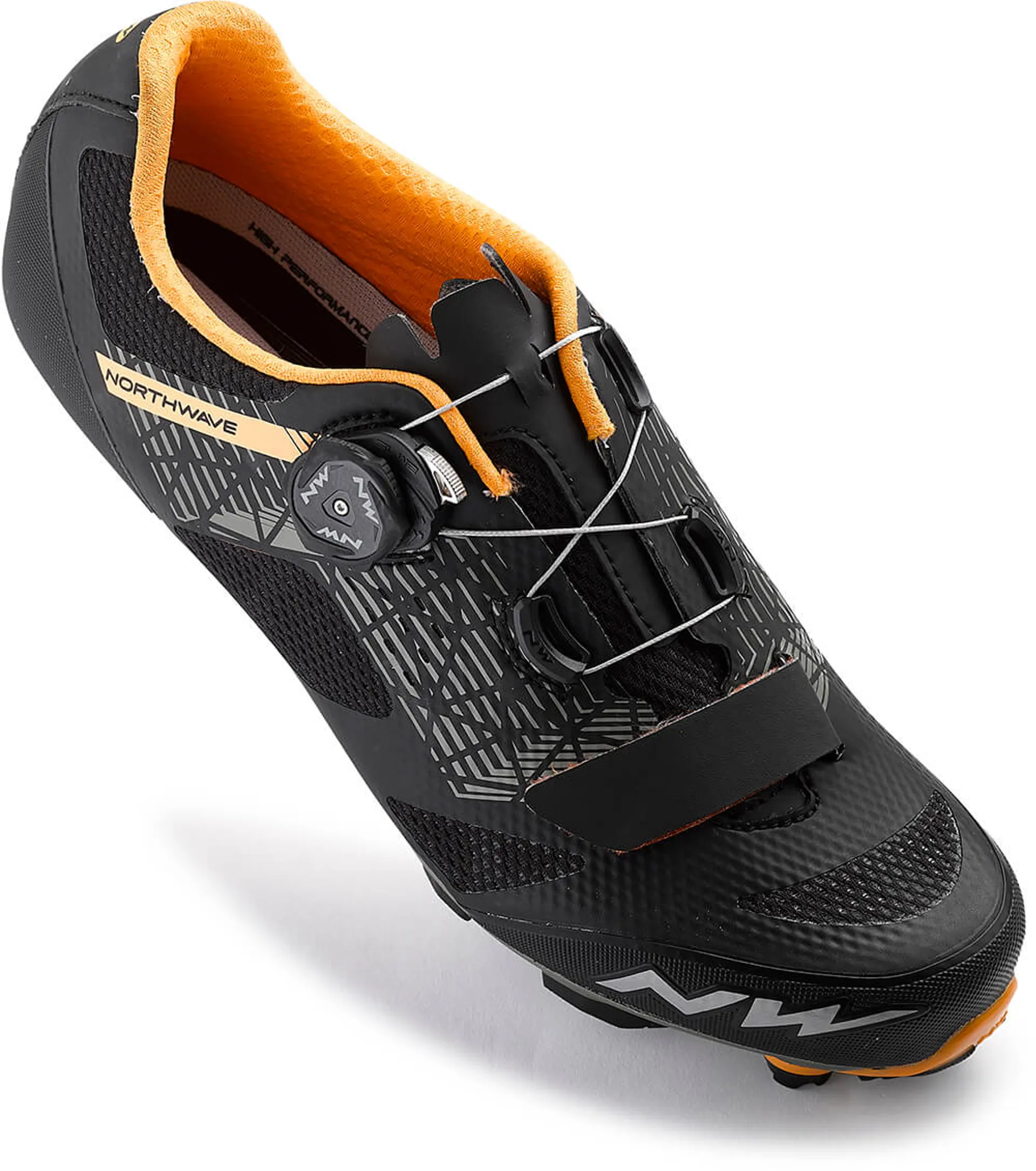 Northwave Razer MTB Shoes - Black/Forest/Orange