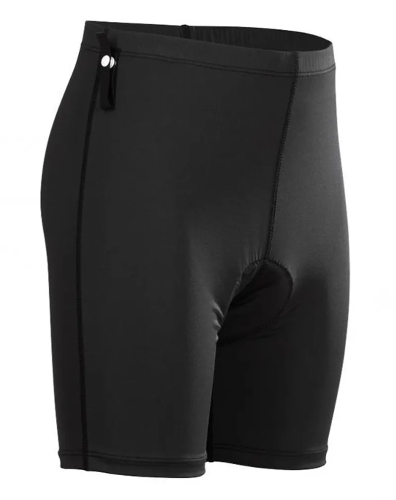 Cube Junior Blackline Shorts/Removable Inner Shorts - Black/Anthracit