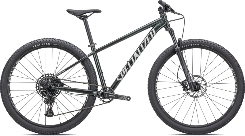 Specialized Rockhopper Expert 29er 2022 Hardtail MTB Oak Green White