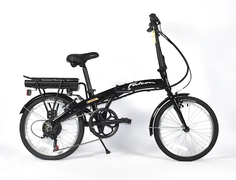 Nearly New 2021 Falcon Compact Electric Folding Bike - 20 Black