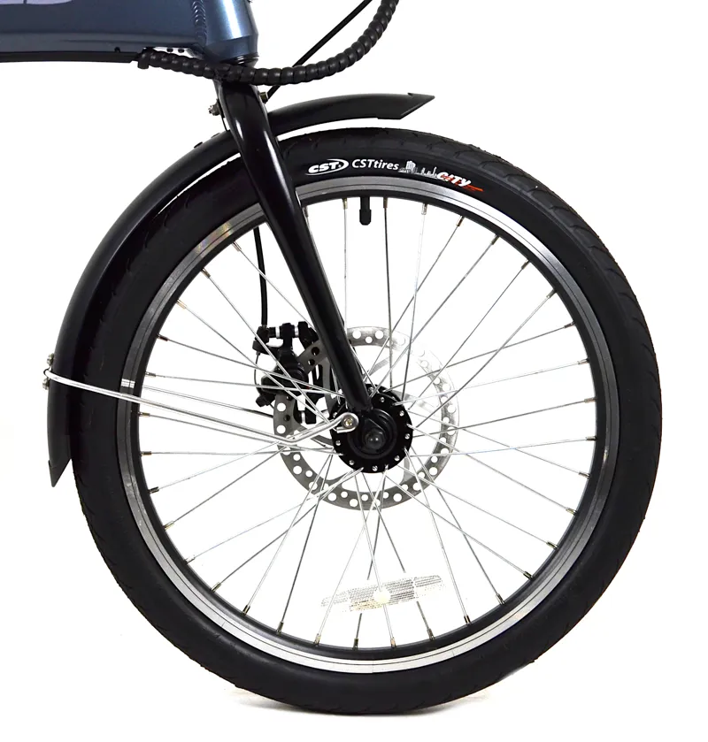 Nearly New Dawes ARC II 2023 Folding Electric Urban Bike - Blue