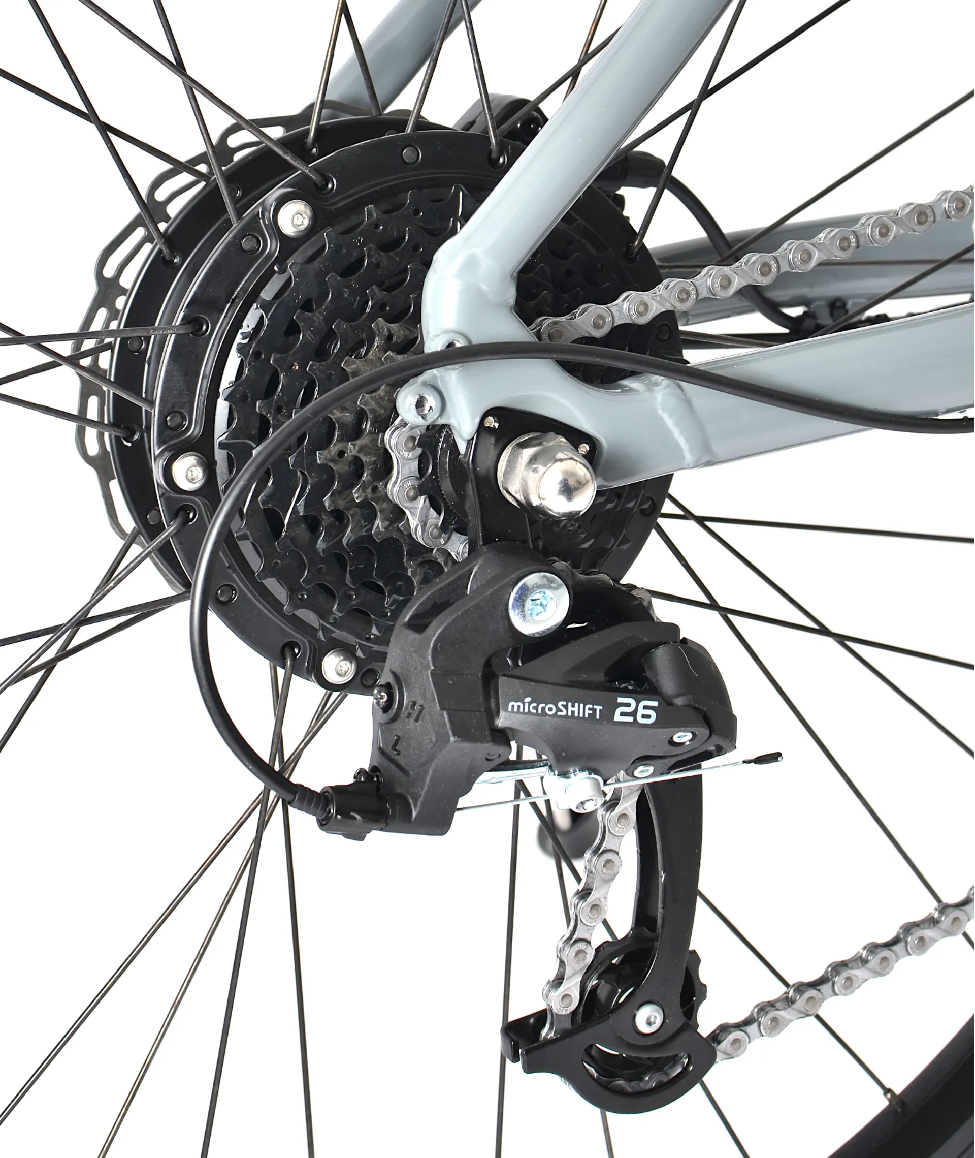 Ex Demo Ridgeback Arcus 1 2023 Electric Urban Bike - Large - Grey