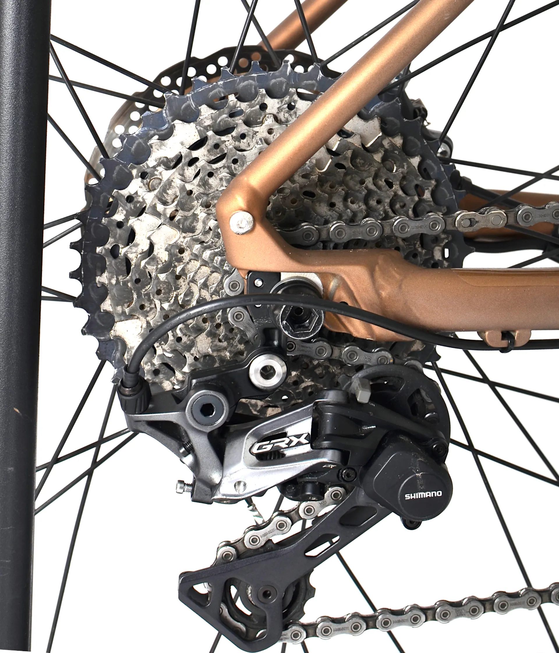 Ex Demo GT eGrade Amp 2021 Electric Road Bike - Large - Bronze