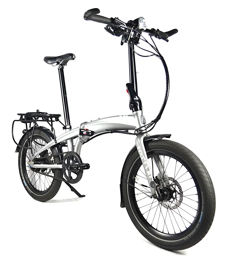 Ex Demo 2022 Tern Verge S8i 20w Folding Bike - Satin Metallic Grey