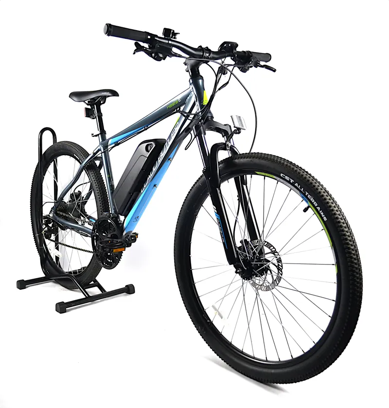 Ex Demo 2022 Claud Butler Haste E 27.5 Electric MTB Grey/Blue 18 inch