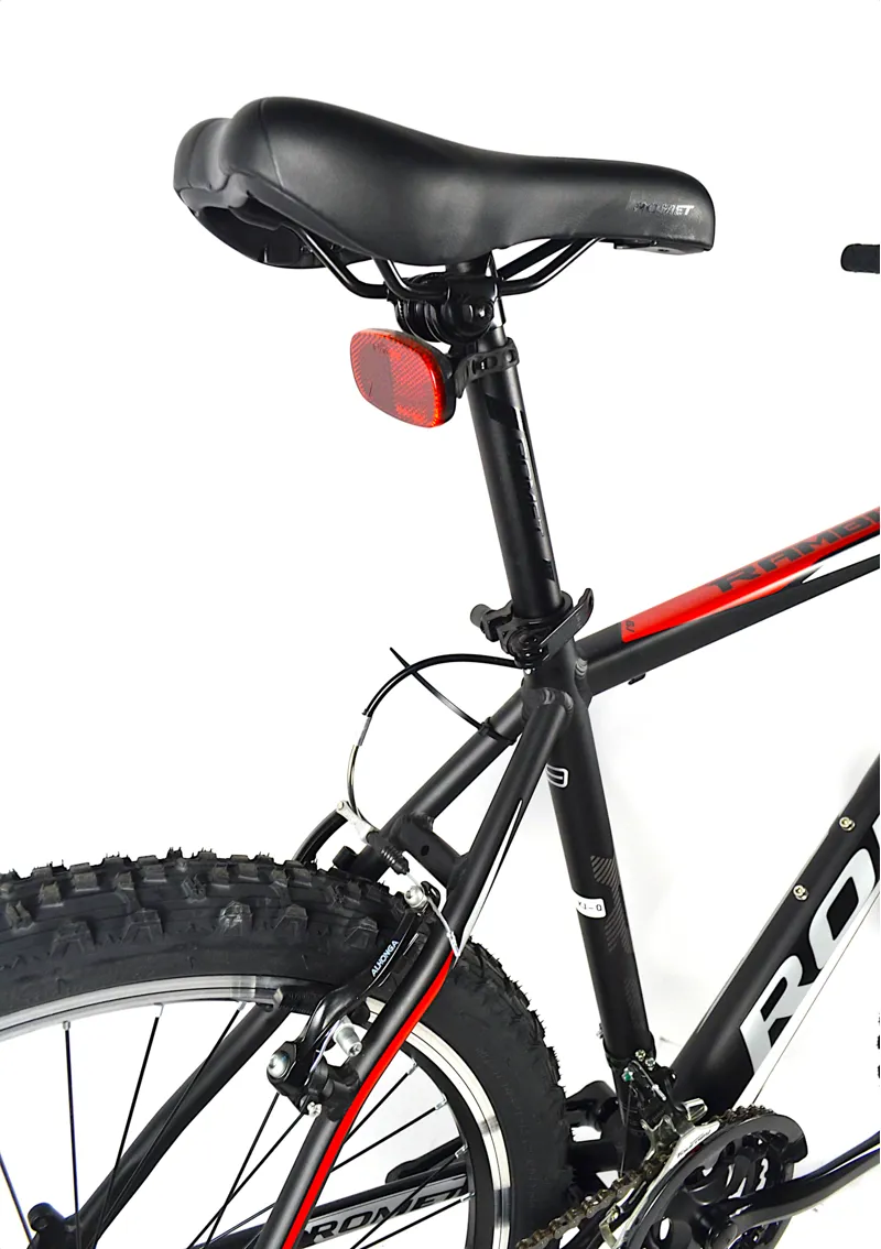 Nearly New 2021 Romet Rambler R6.1 Hardtail Mountain Bike 19 inch Black