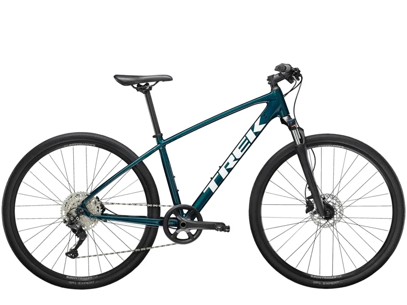Trek Dual Sport 3 Gen 4 2022 Hybrid Bike Dark Aquatic