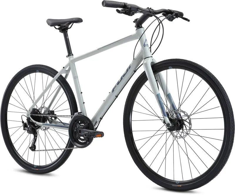 Fuji Absolute 1.7 2021 Urban Hybrid Bike - Cement