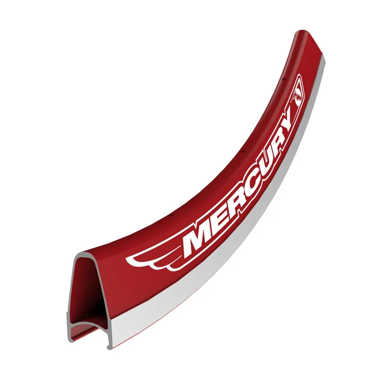 Halo Mercury Deep Aero 700c Road Rim - Red - 16H