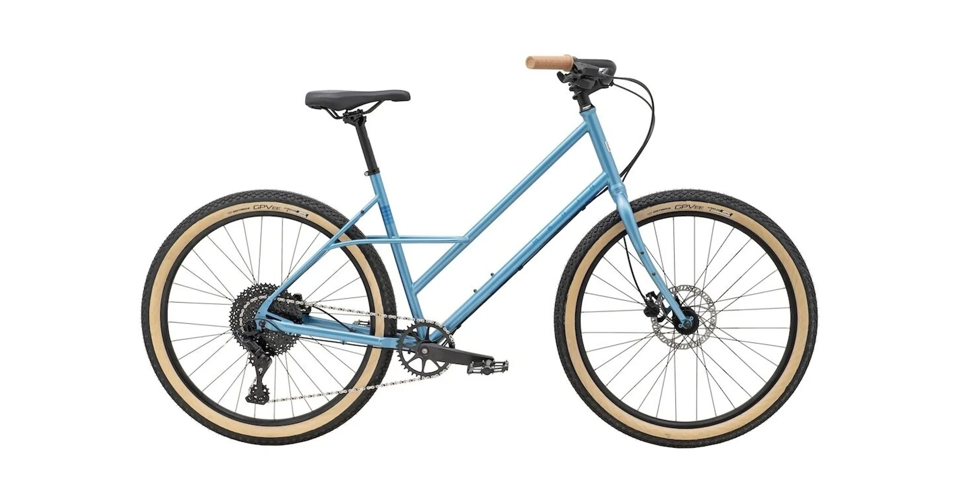 Marin Larkspur 1 27.5 2024 Women's Hybrid Bike - Blue