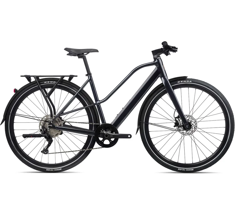 Orbea Vibe Mid H30 EQ Unisex Electric Hybrid Bike - Night Black