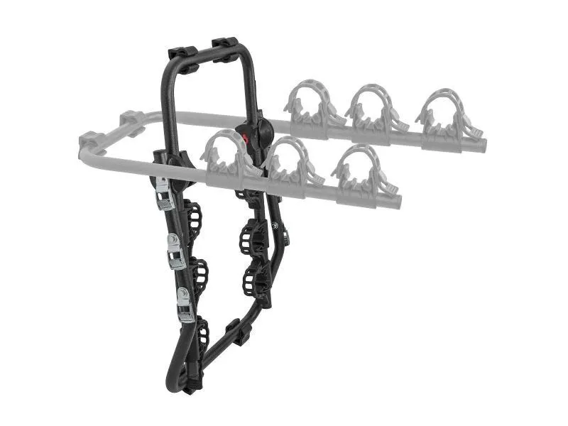 Menabo Mistral 3-Bike Boot Rack - Black