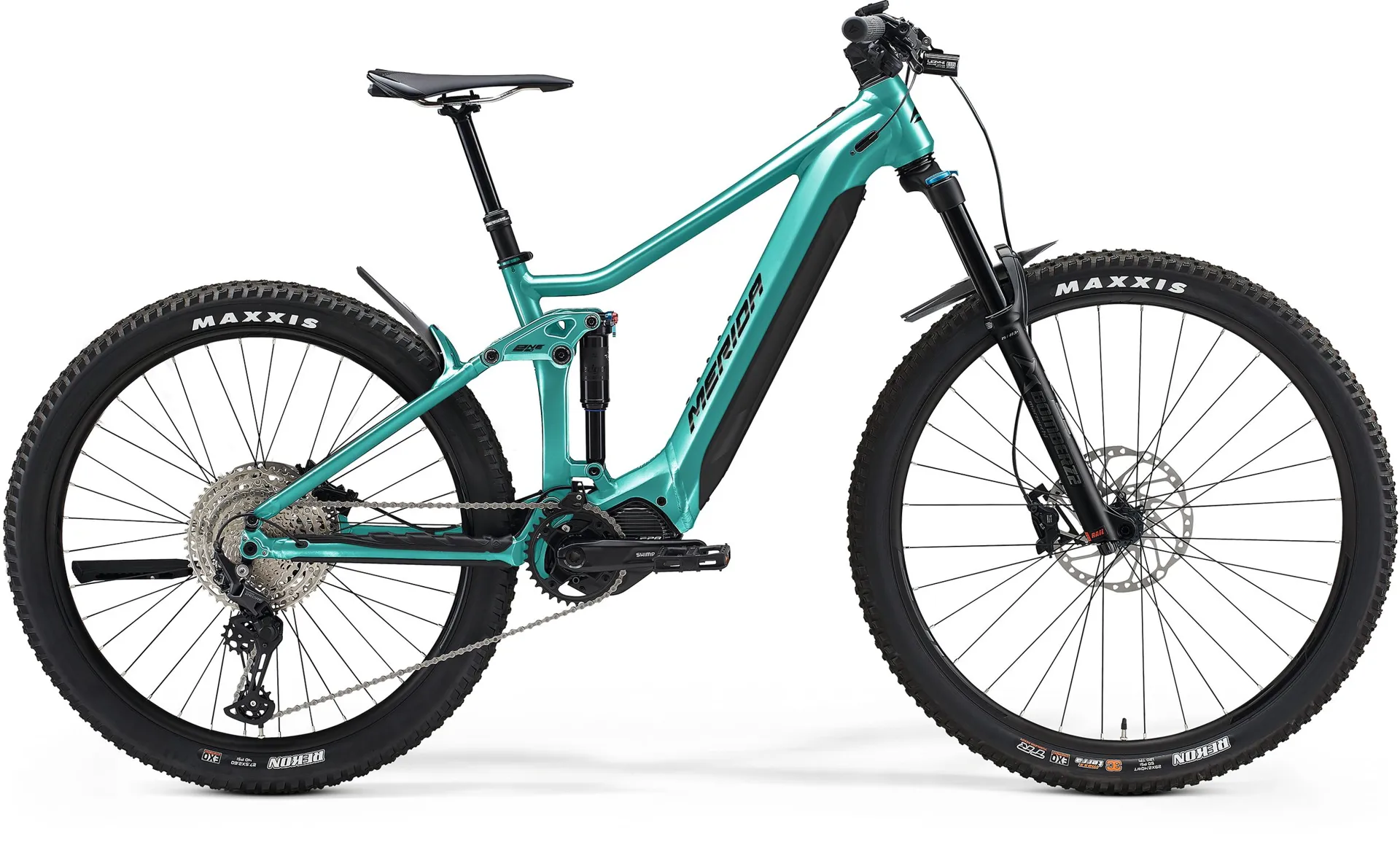 Merida eOne-Forty 500 2023 Electric Full Suspension MTB - Teal/Black ...