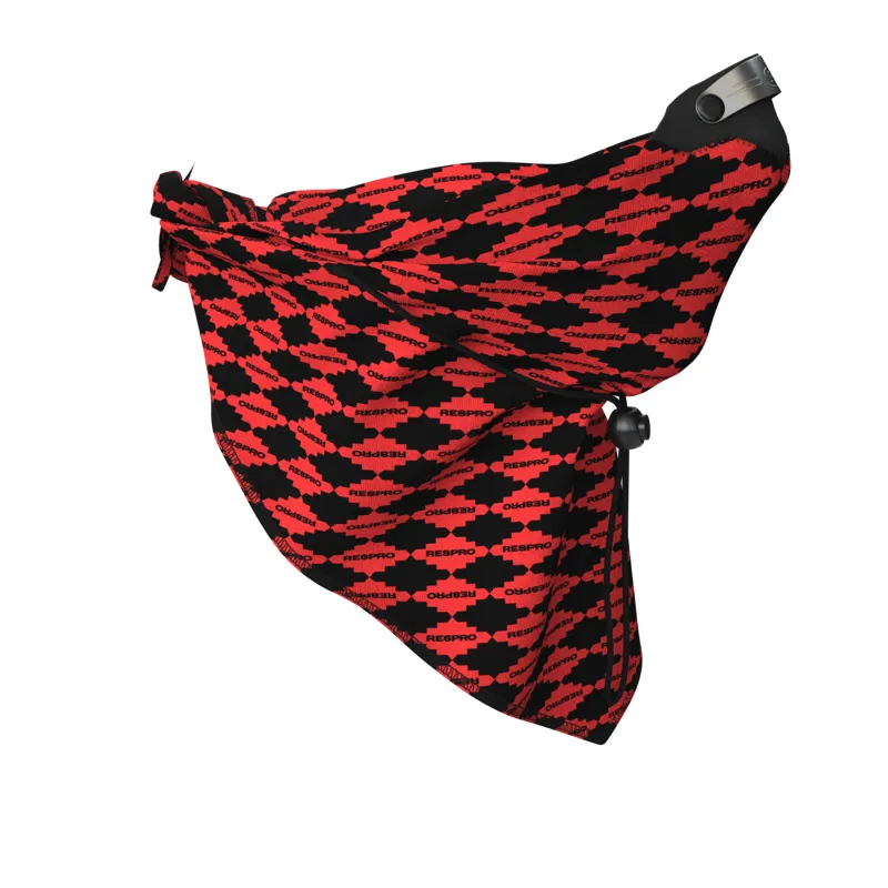 Respro Bandit Anti-Pollution Scarf - Red Diamond