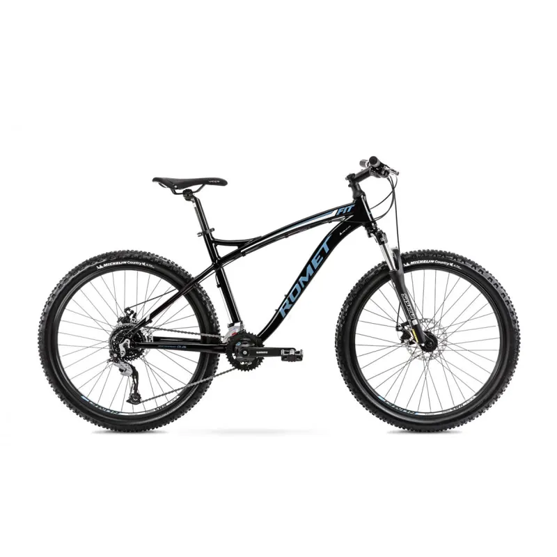 Romet Rambler Fit 2021 Hardtail Mountain Bike - Black/Blue