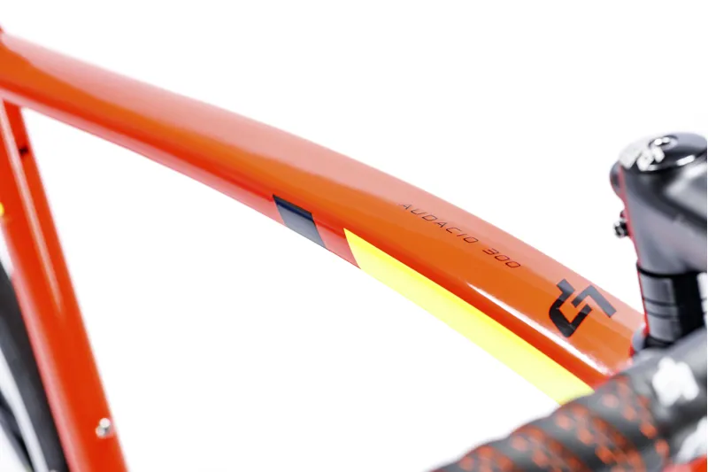 Lapierre Audacio 300 CP 2018 Road Bike - Red/Black/Yellow