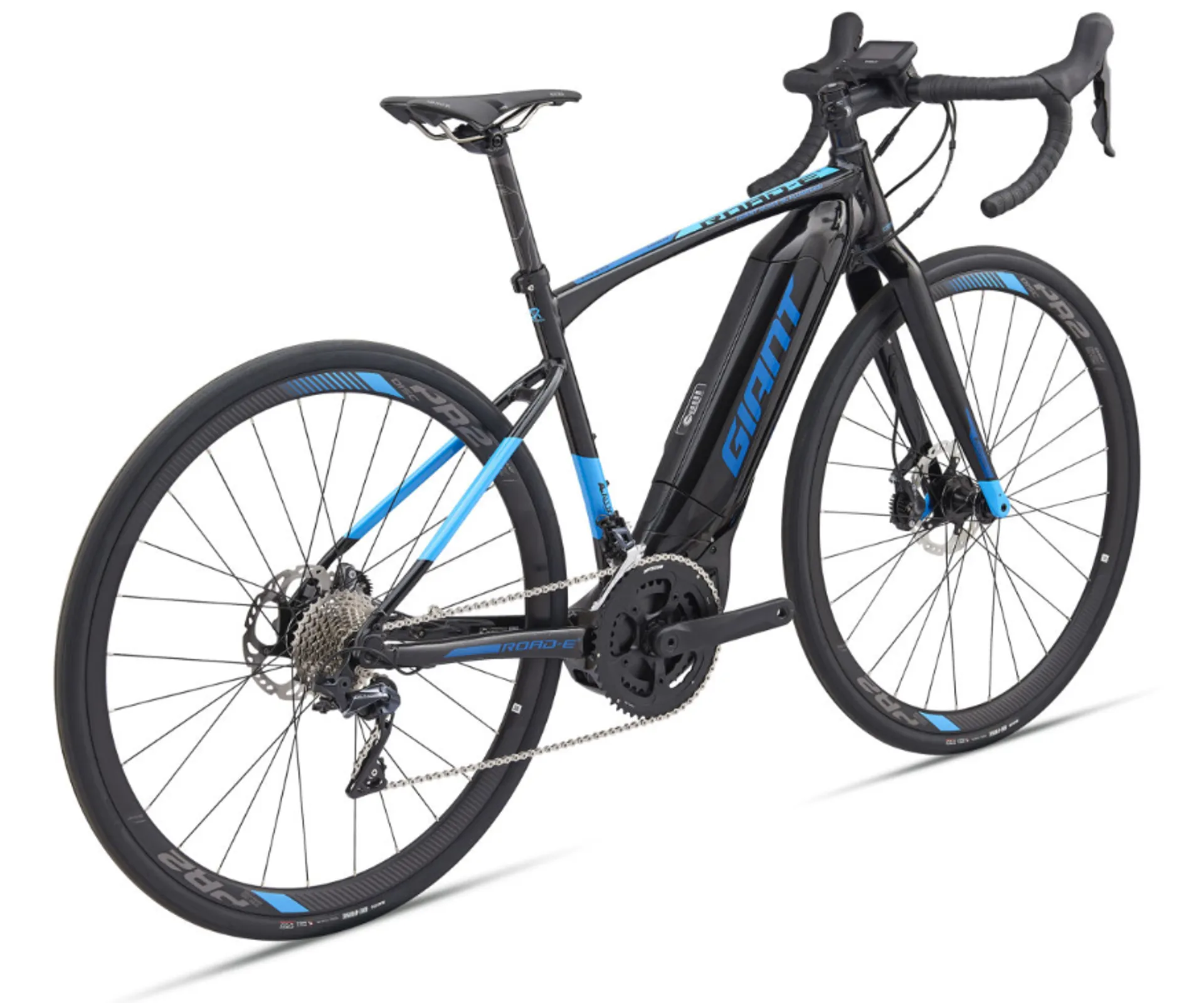 Giant Road-E+ 1 Pro 2019 Electric Road Bike - Black/Blue
