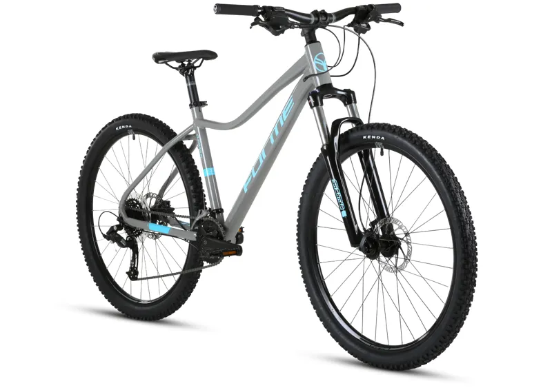 Forme Curbar 2 2022 Women's Hardtail Mountain Bike - Grey / Turq