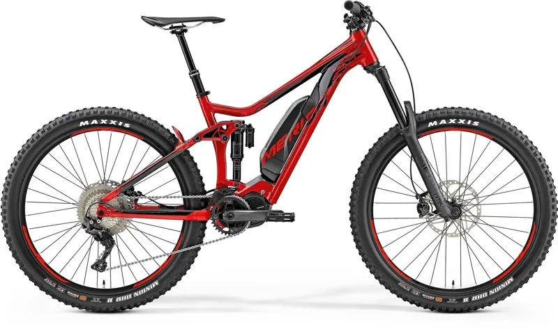 Merida eOne Sixty 900 27.5 2019 Electric MTB Bike Red Black