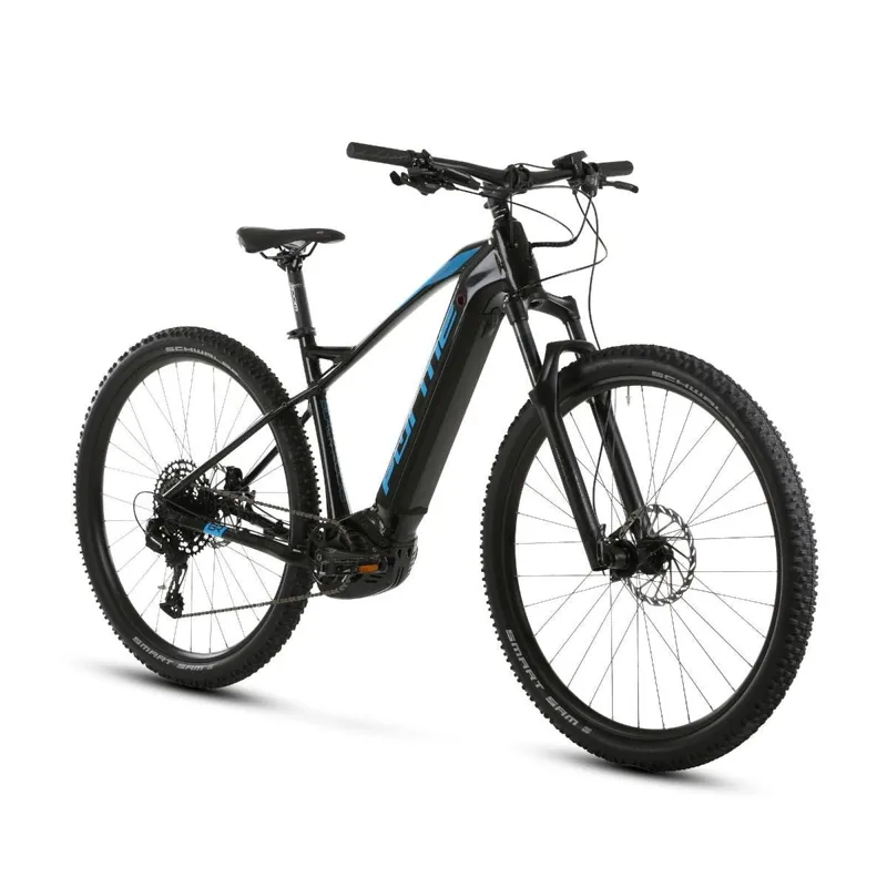 Forme Black Rocks HTE 29er 2021 Electric Mountain Bike - Black/Blue