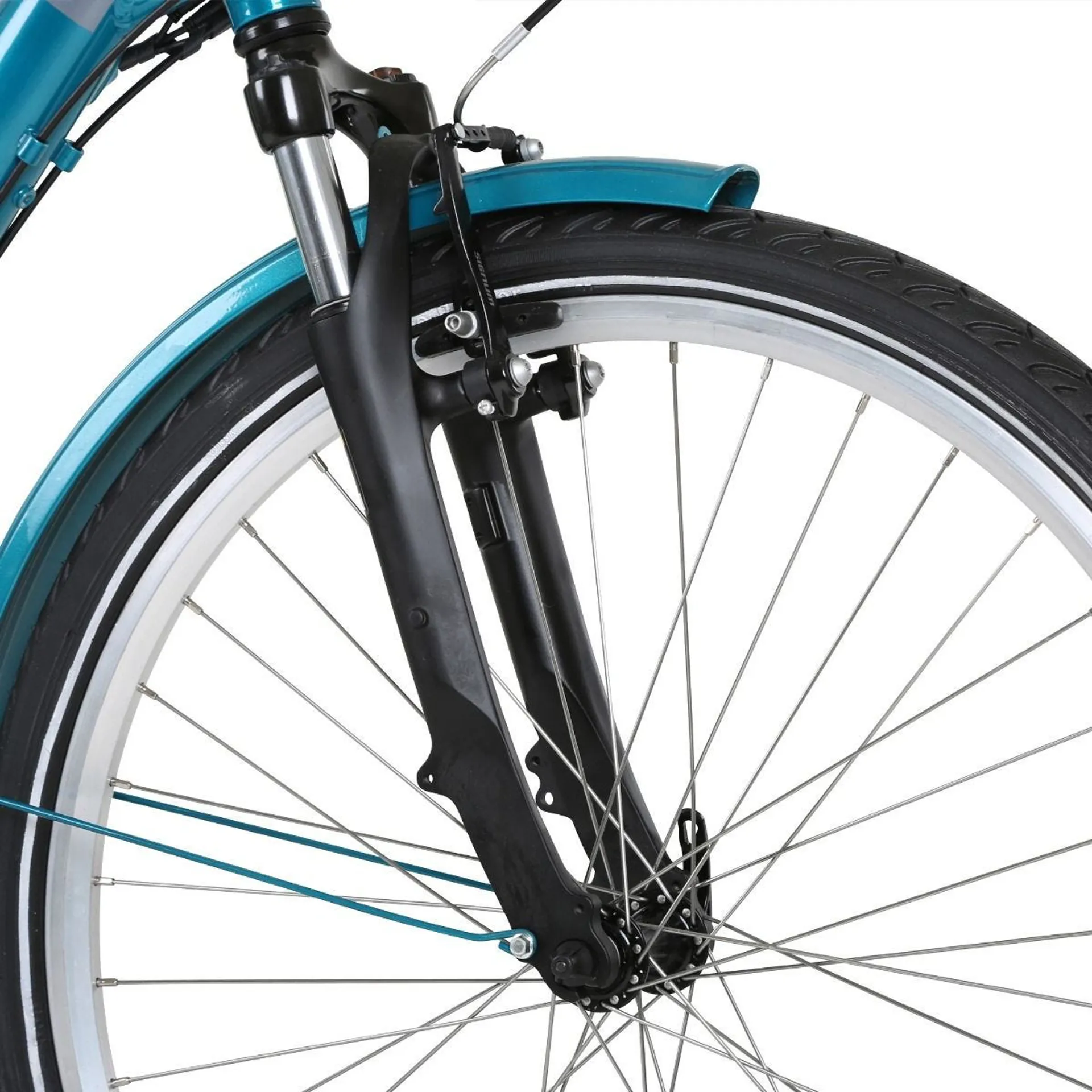 Forme Cromford ELS 26w 2021 Electric Urban Bike - 43cm - Green