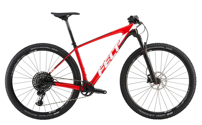 Felt Doctrine 3 29er 2019 Hardtail Mountain Bike - Red/White/Black
