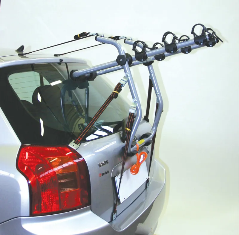 ETC Grand Tour Rear Car Rack - Silver - 3 Bike
