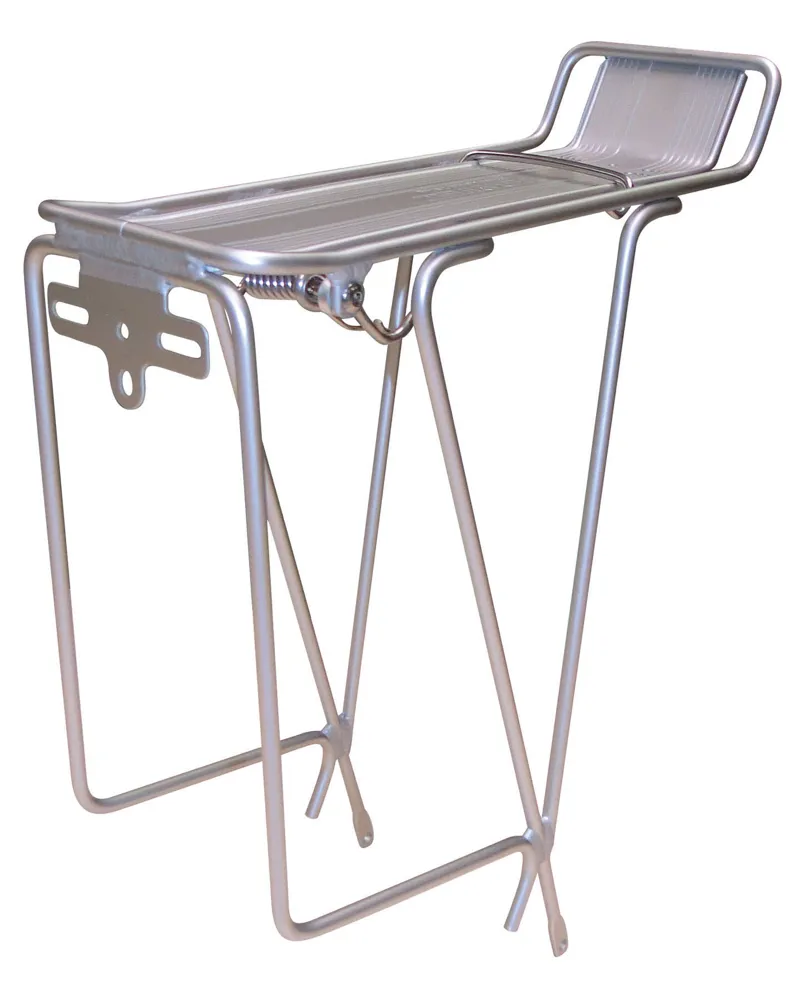 Tortec Tour Rear Rack With Spring Clip Silver 26-700c