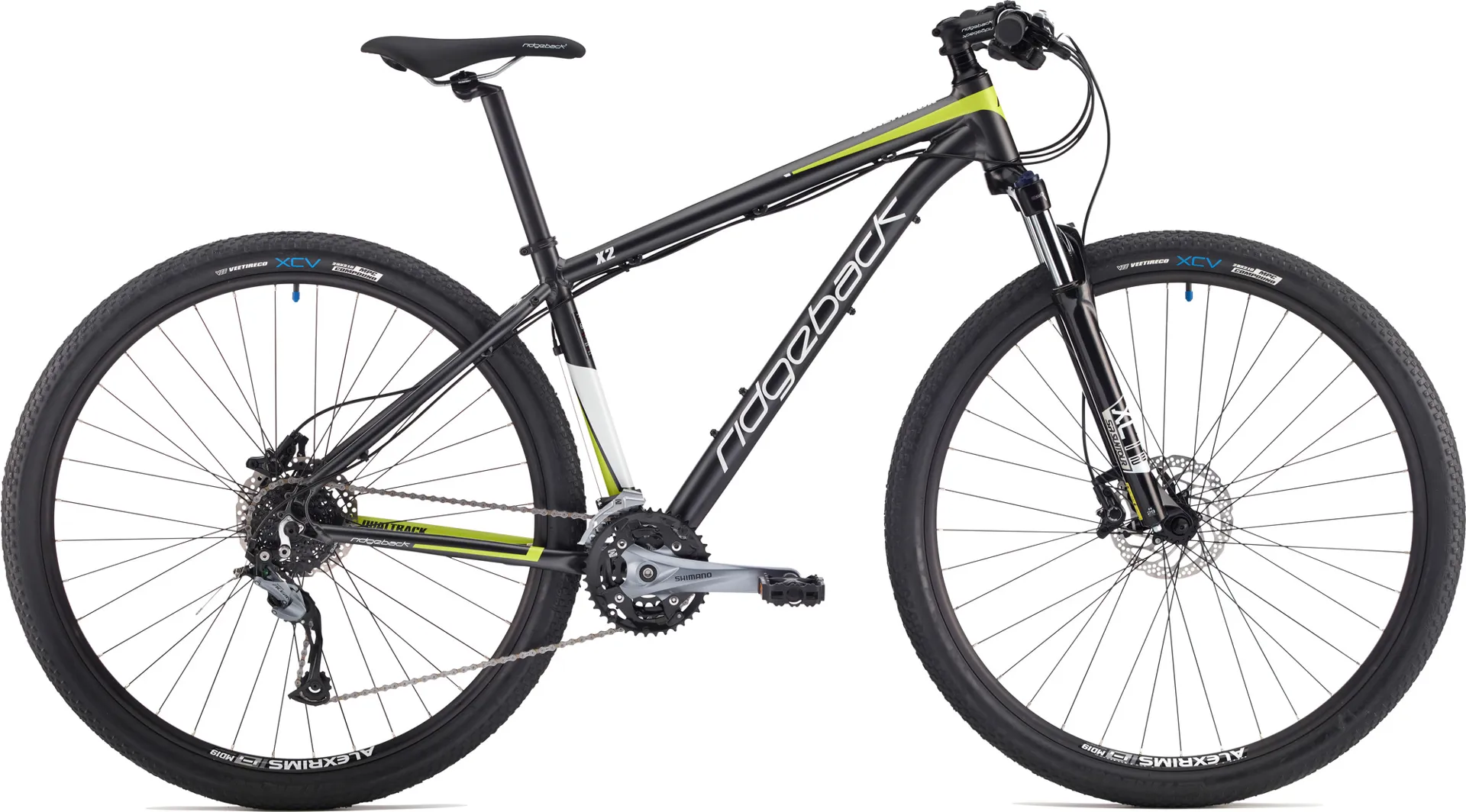Ridgeback X2 29er 2018 Hardtail Mountain Bike - Black