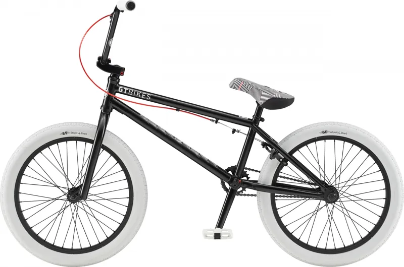GT Performer 20w 2020 BMX Bike - Black/White